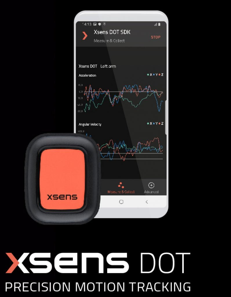 可穿戴运动传感器 Xsens DOT 激发无限可能！ - 赢富仪器-多模态数据同步分析平台-压力分布测试系统-近红外脑成像-表面肌电-眼动仪